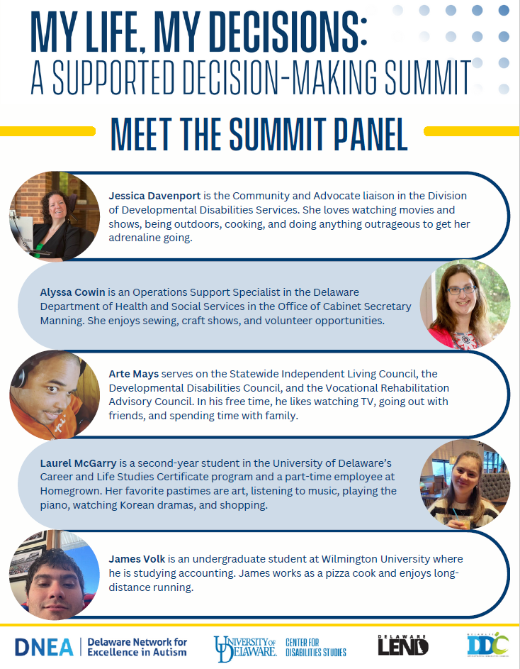 Meet the Panel! My Life, My Decisions: A Supported Decision-Making ...